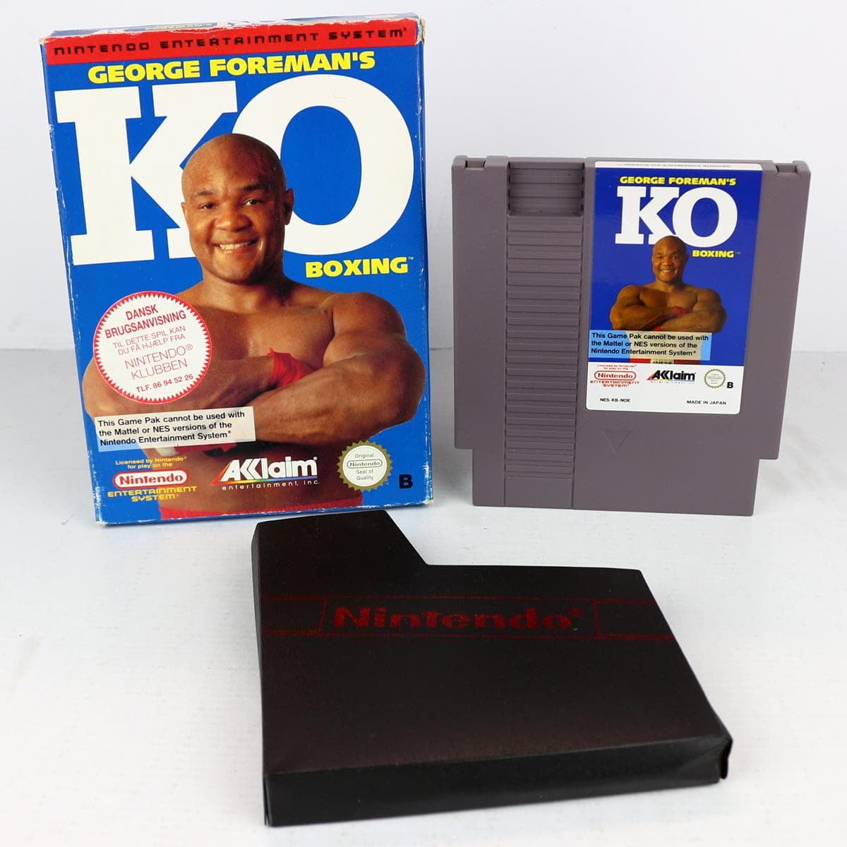 George Foreman’s KO Boxing (Nintendo NES, Boxed) - WTS Retro