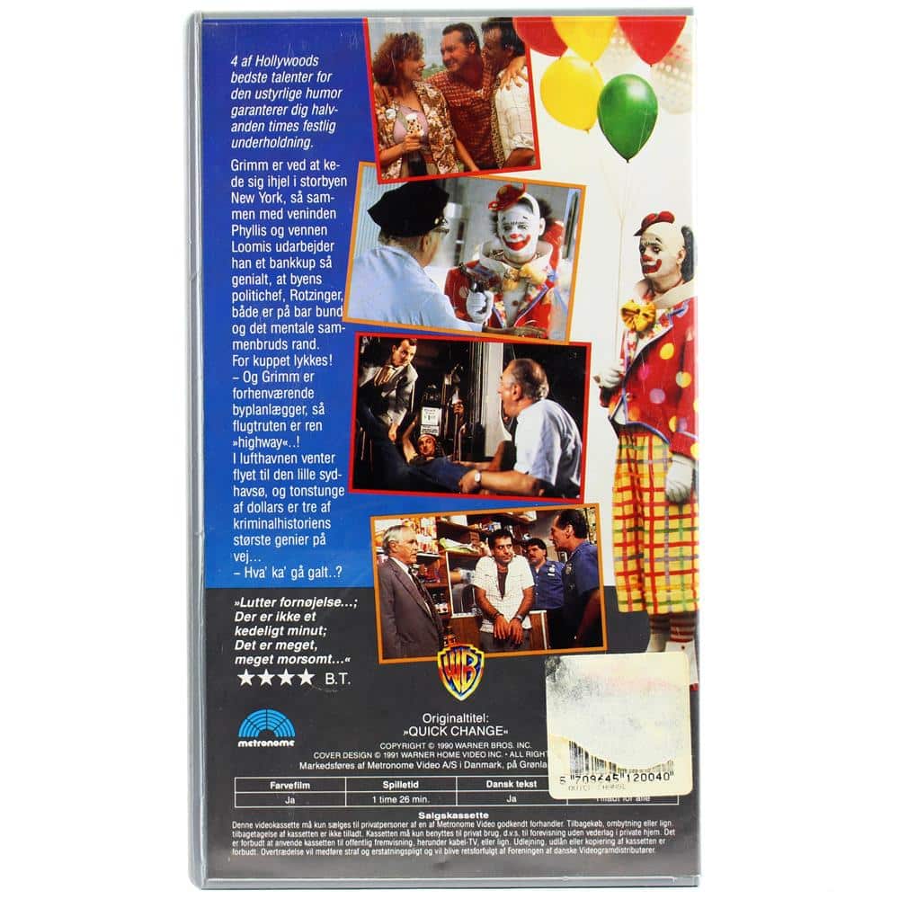 Hurtige Penge (VHS) - WTS Retro - Køb filmen her