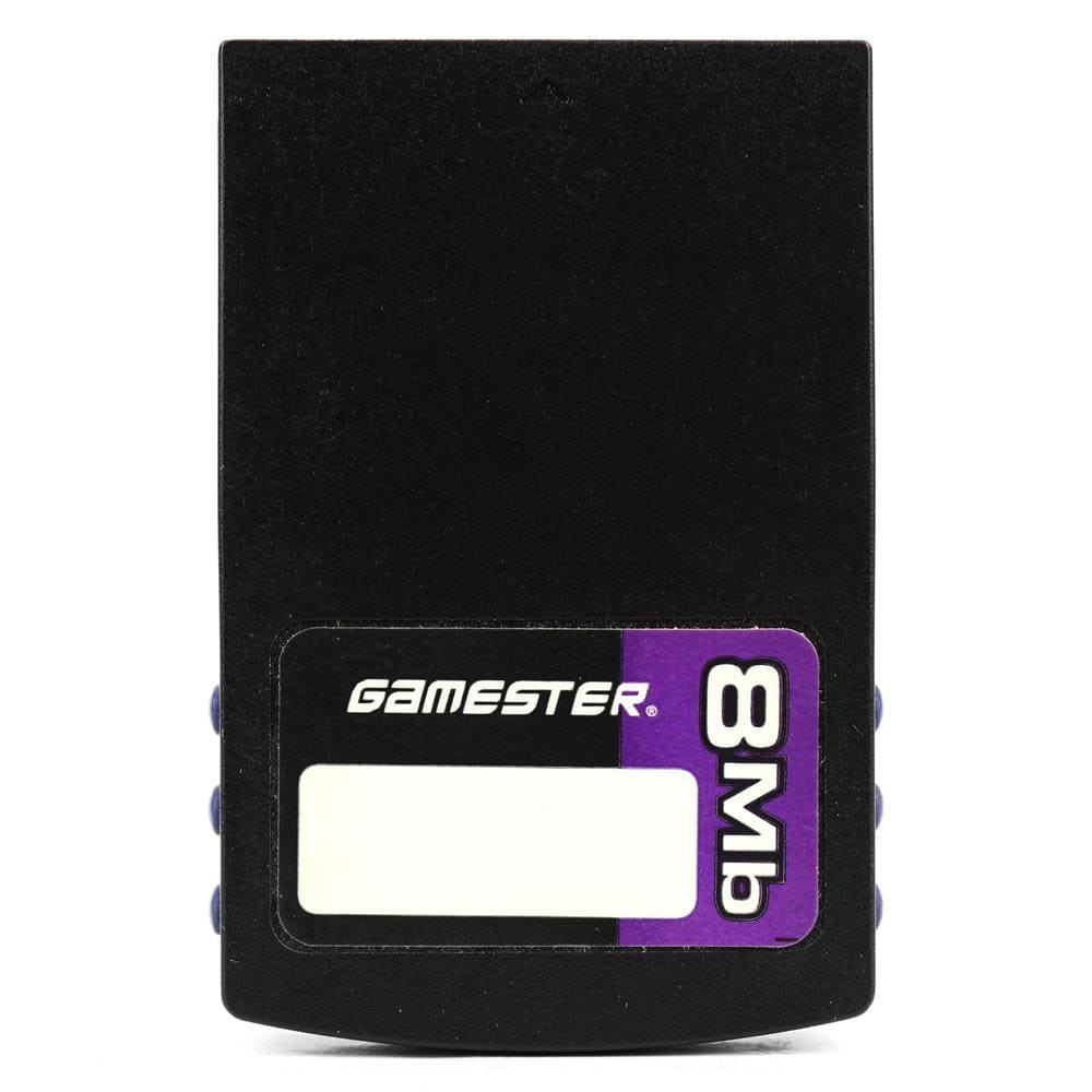 Nintendo GameCube Memory Card - Gamester 8MB - WTS Retro