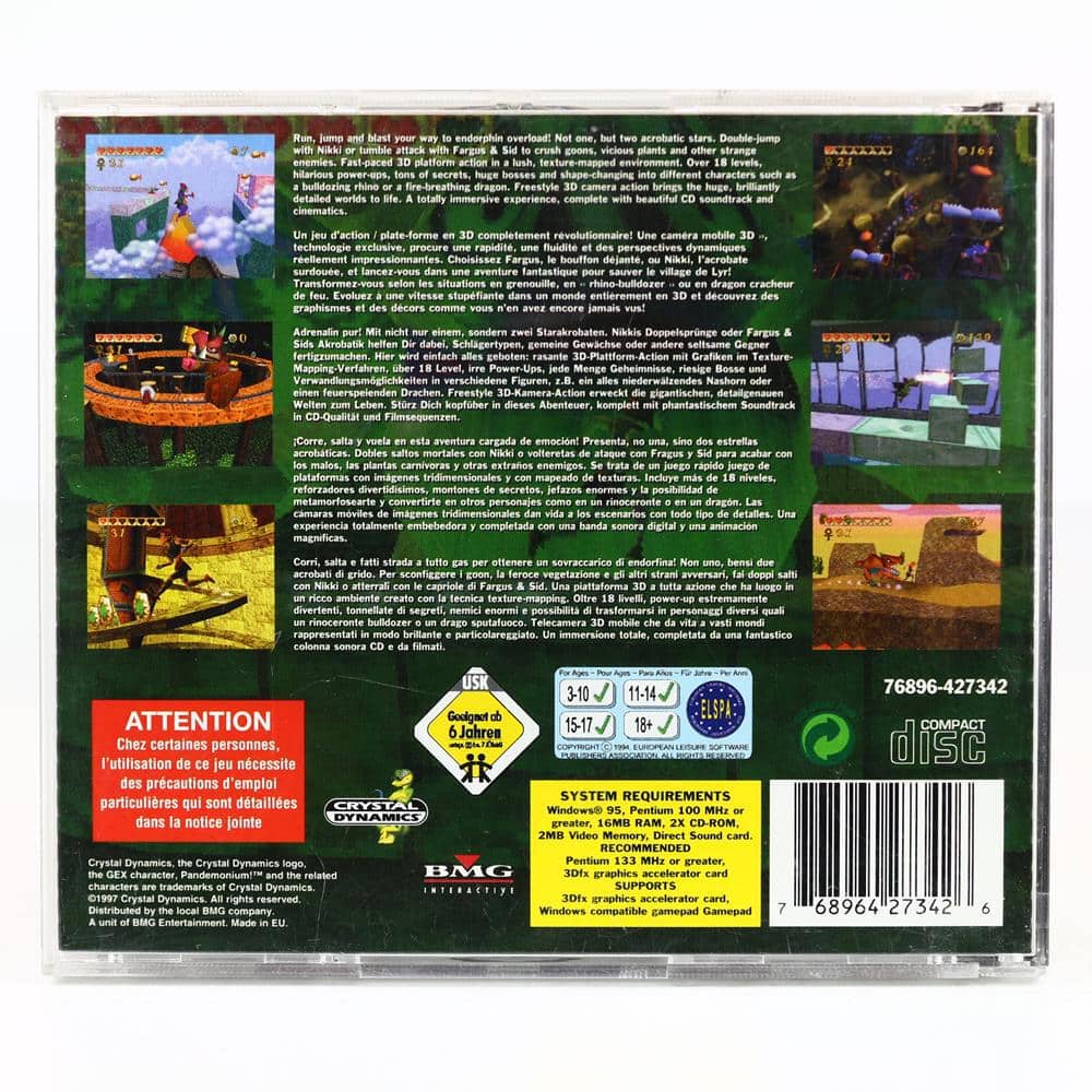 Pandemonium (PC Jewelcase) - WTS Retro - Køb her