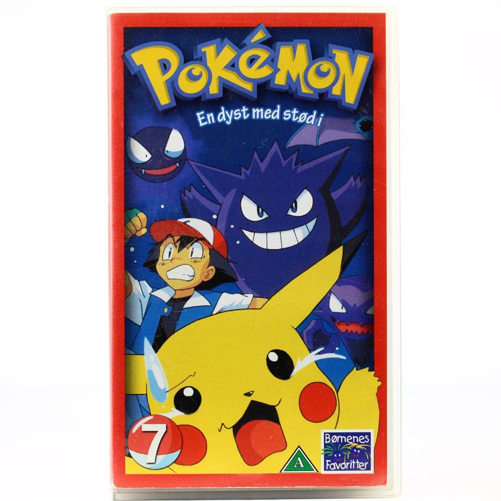 Pokémon 7: En dyst med stød i (VHS) - WTS Retro - Køb filmen her