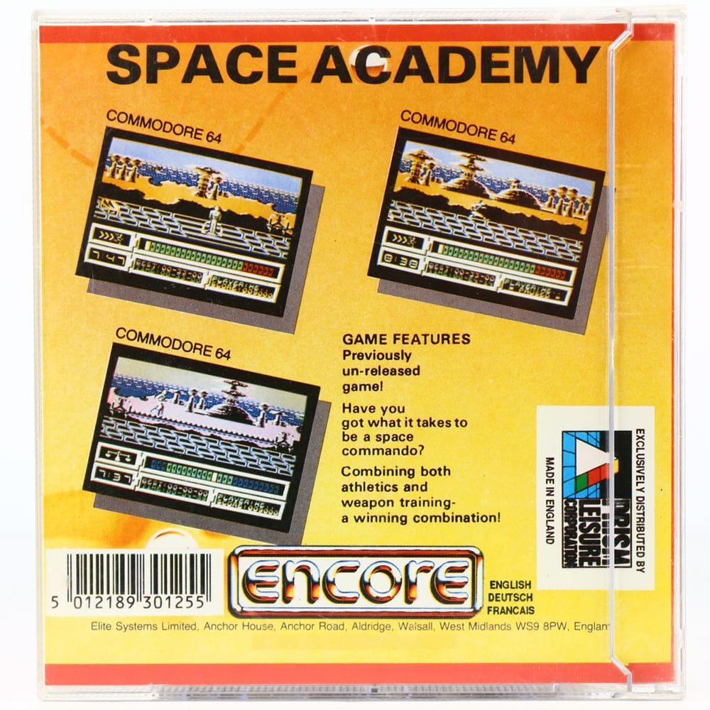 Space Academy (Commodore 64, Disk) - WTS Retro - Køb her