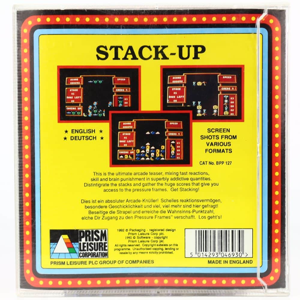 Stack Up (Commodore 64, Disk) - WTS Retro - Køb her