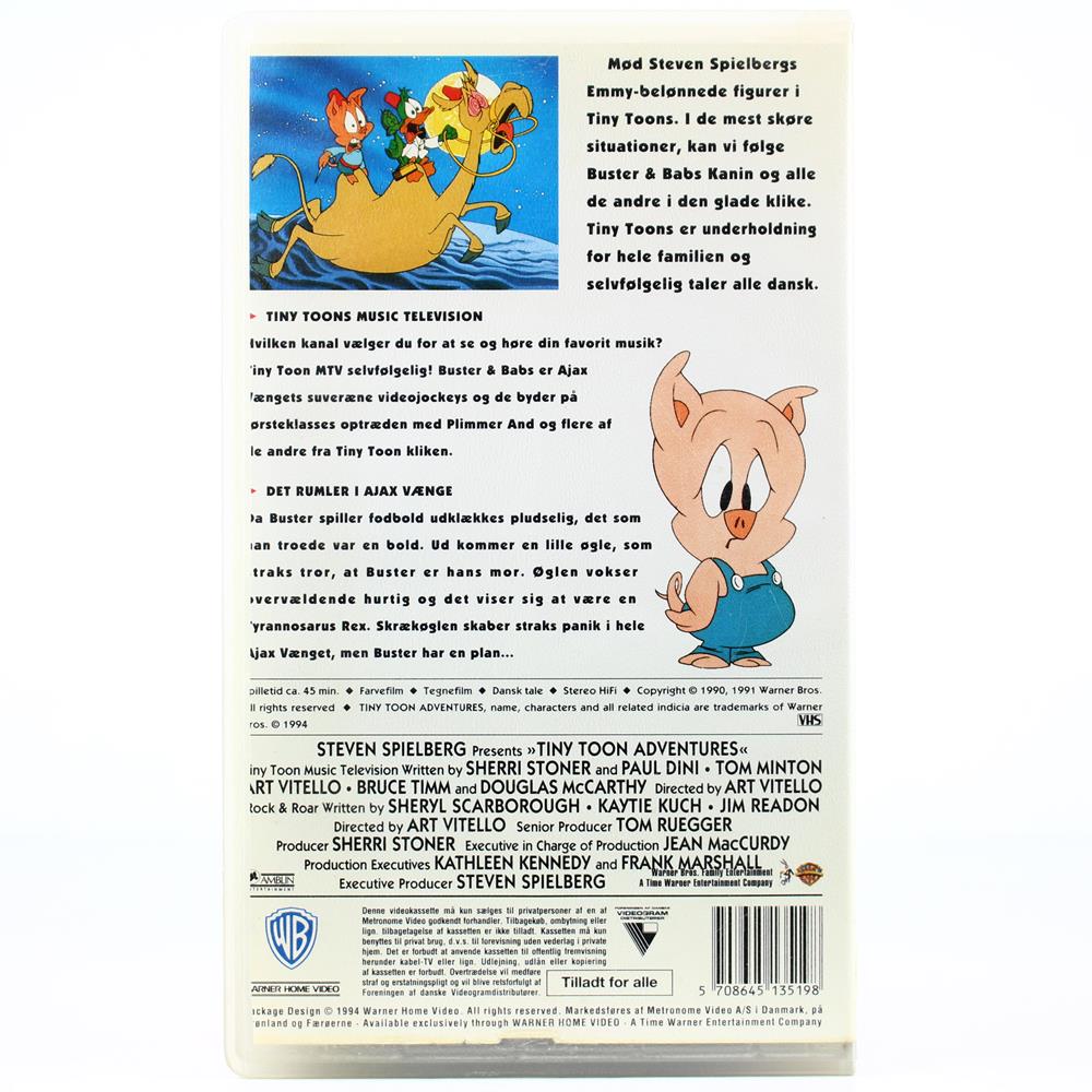Tiny Toons 3 (VHS) - WTS Retro - Køb filmen her