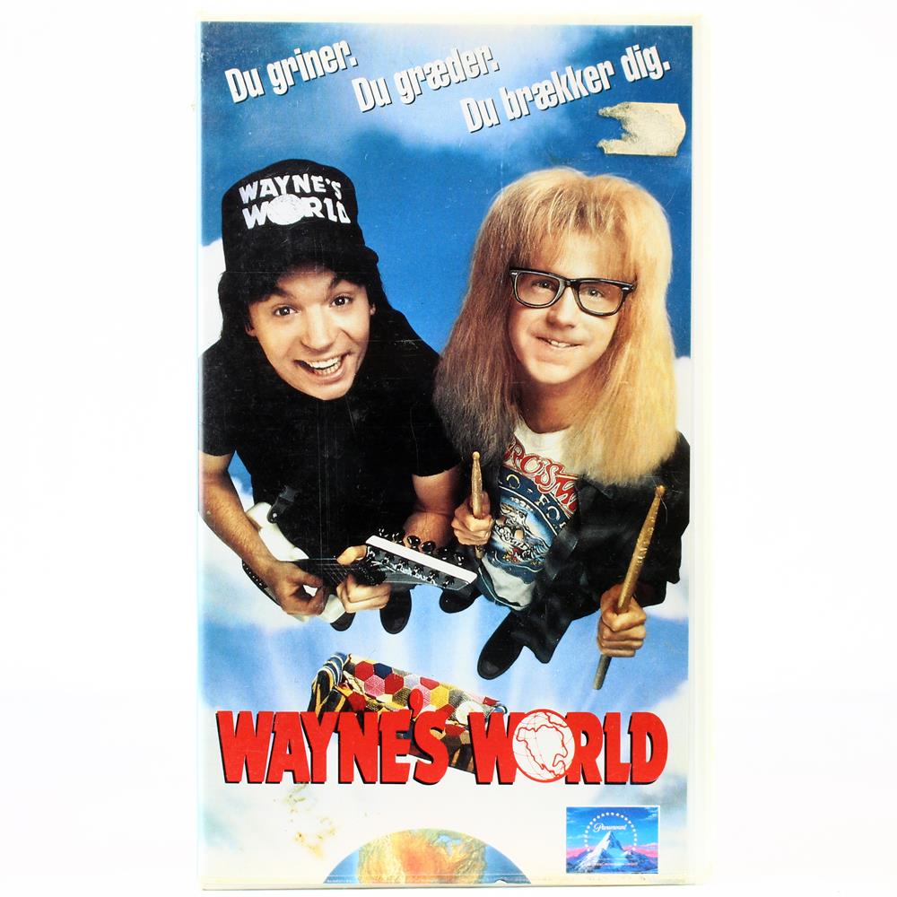 Wayne's World (VHS) - WTS Retro - Køb filmen her
