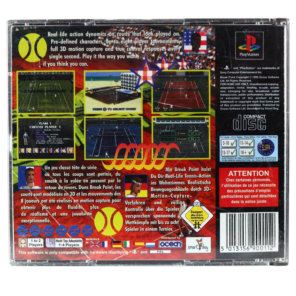 Break Point (PS1) - WTS Retro - Køb spillet her
