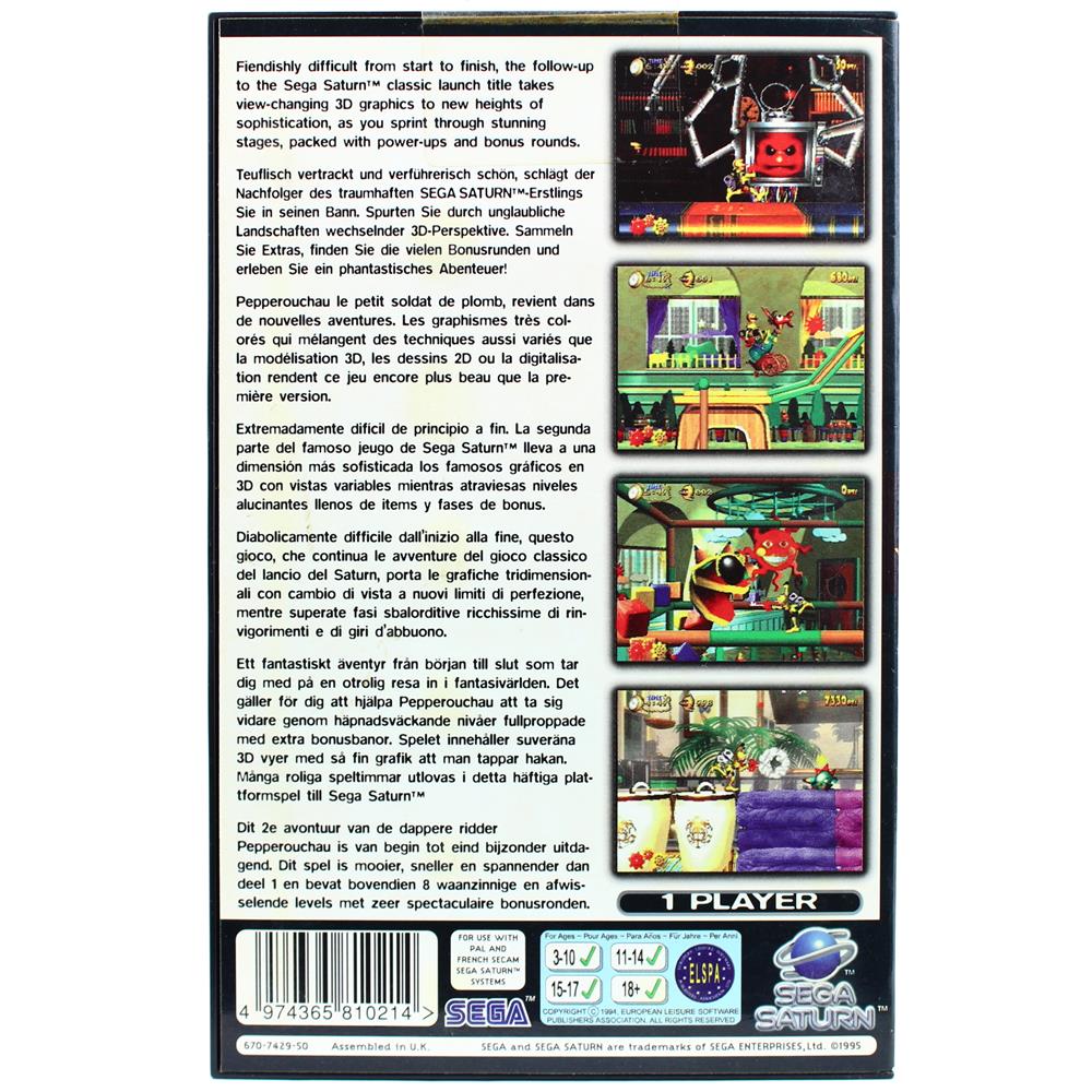 Clockwork Knight 2 (SEGA Saturn) - WTS Retro - Køb spillet her