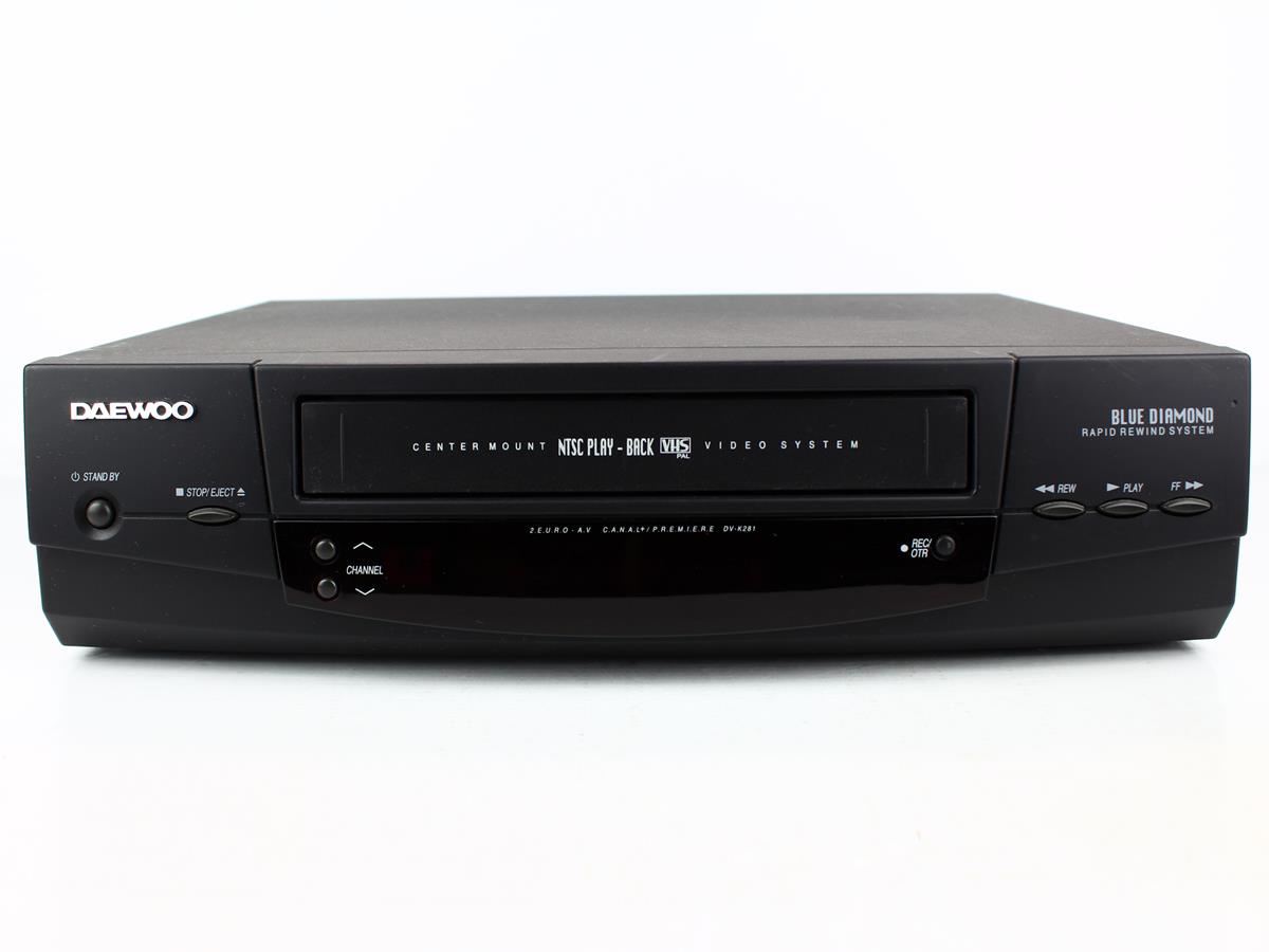 Daewoo DV-K281 VHS-afspiller u. fjernbetjening - WTS Retro