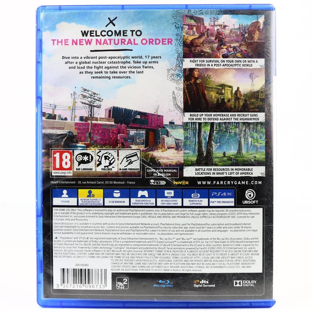 Far Cry: New Dawn (PS4) - WTS Retro - Køb spillet her