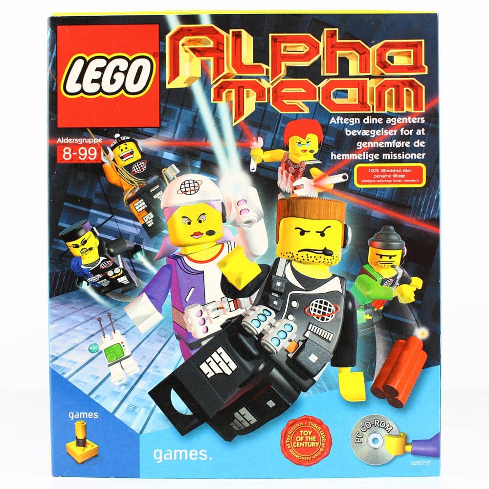 LEGO Alpha Team (PC Big Box - Dansk) - WTS Retro