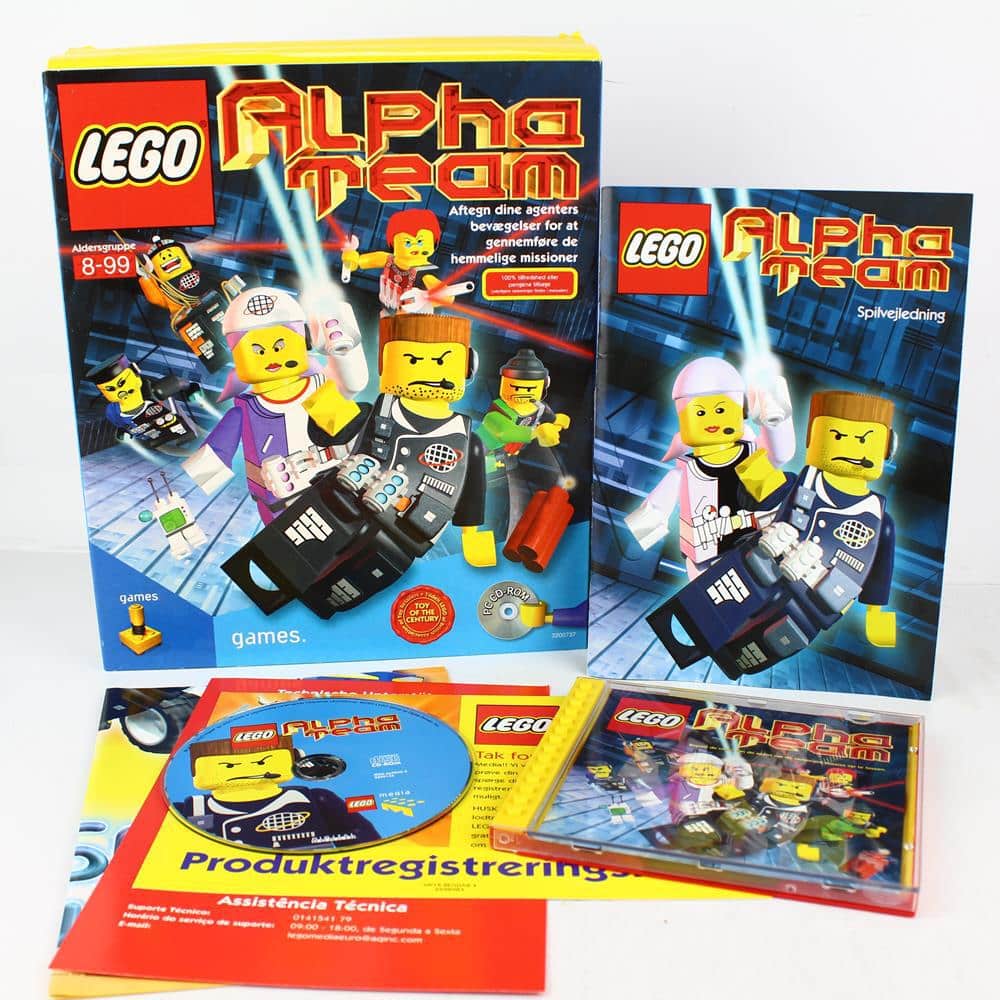LEGO Alpha Team (PC Big Box - Dansk) - WTS Retro