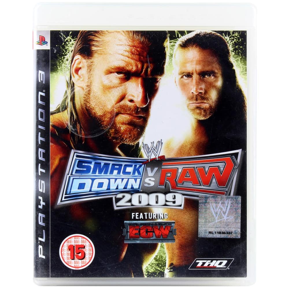 WWE Smackdown vs. Raw 2009 (PS3) - WTS Retro - køb her