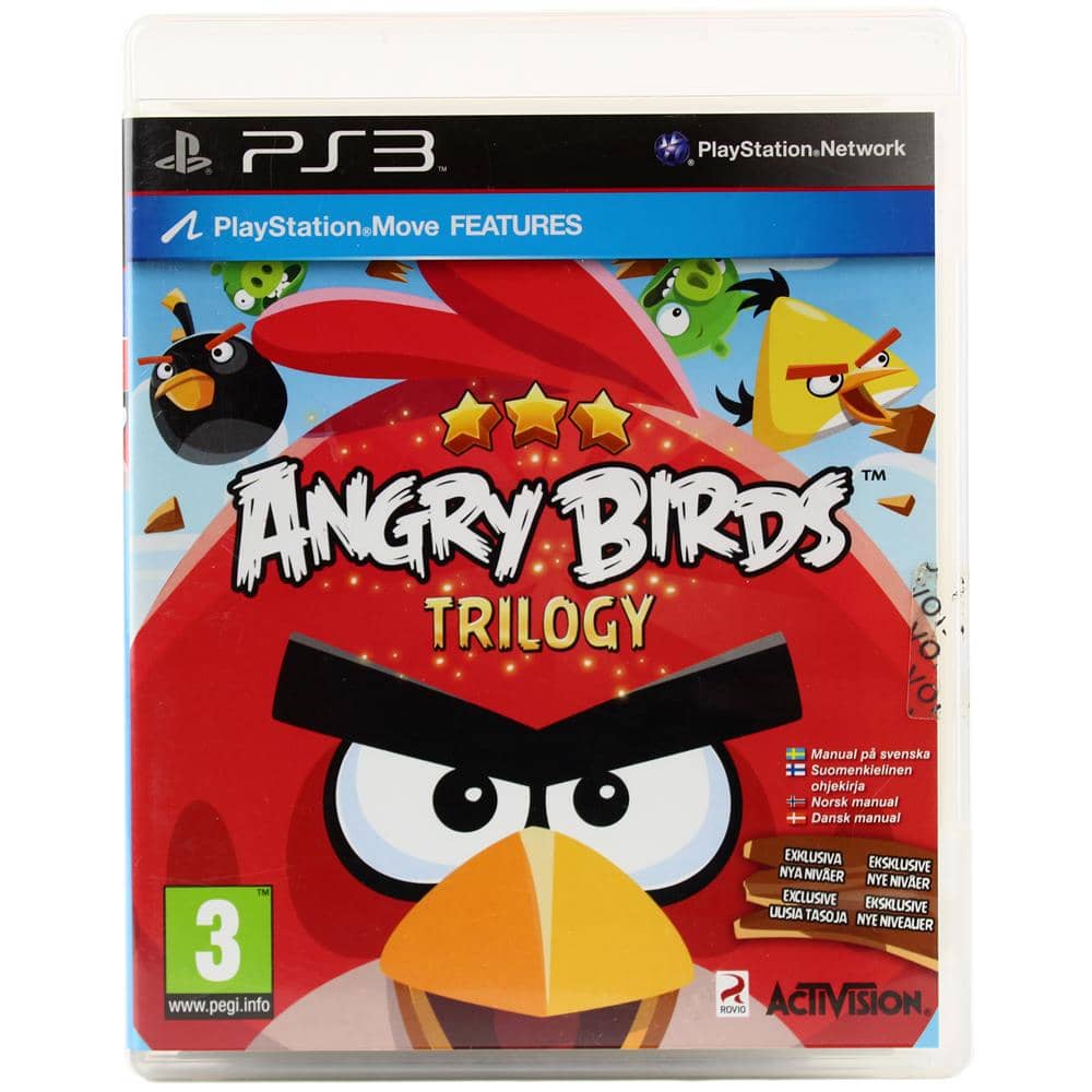 Angry Birds Trilogy (PS3) - WTS Retro - Køb spillet her