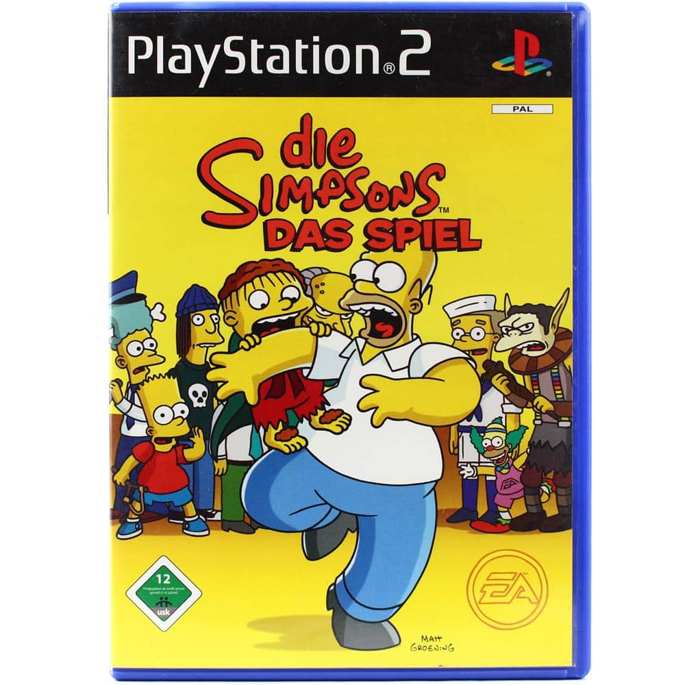 Die Simpsons: Das Spiel (PS2 - Tysk)