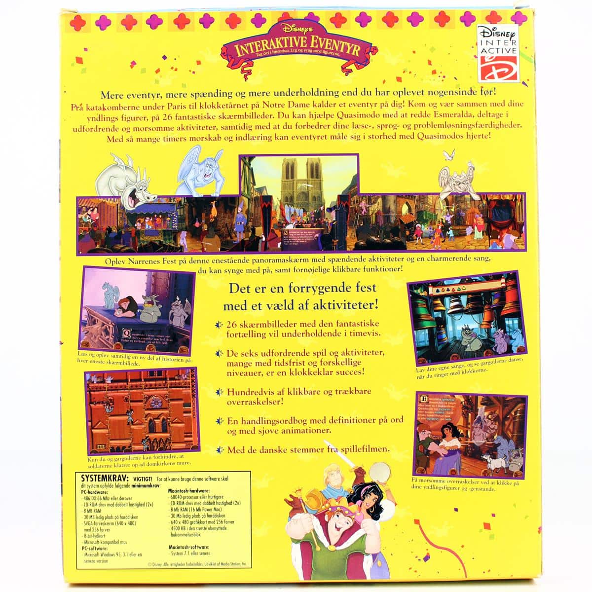 Disneys Interaktive Eventyr: Klokkeren fra Notre Dame (PC Big Box ...