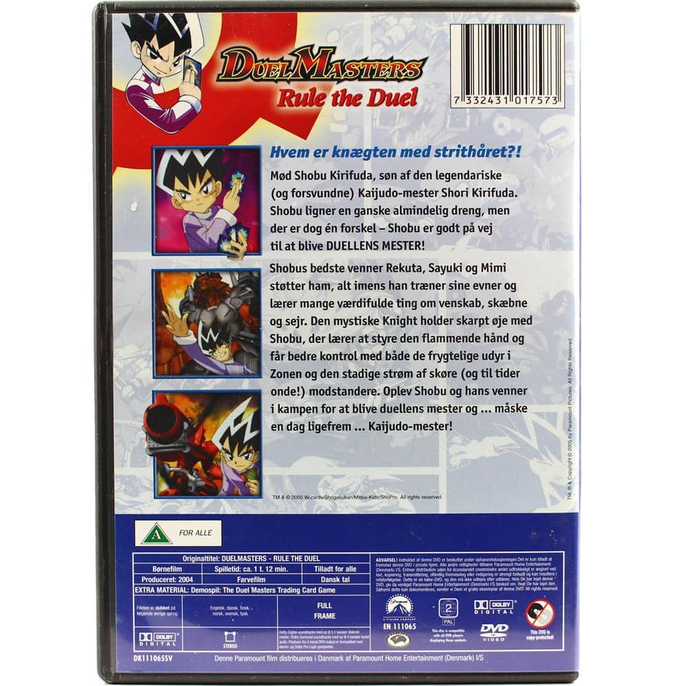 Duel Masters: Rule the Duel (DVD) - WTS Retro - Køb filmen her