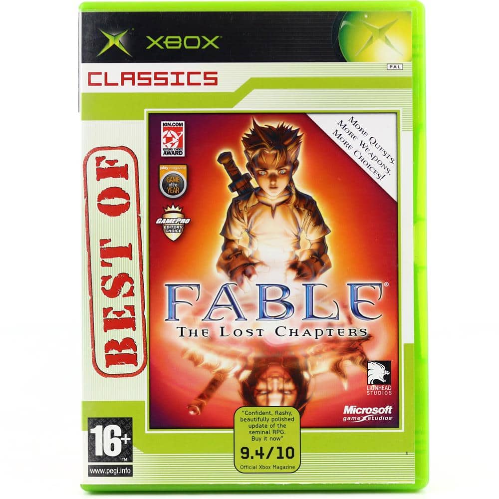 Fable: The Lost Chapters (Xbox) - WTS Retro - Køb spillet her