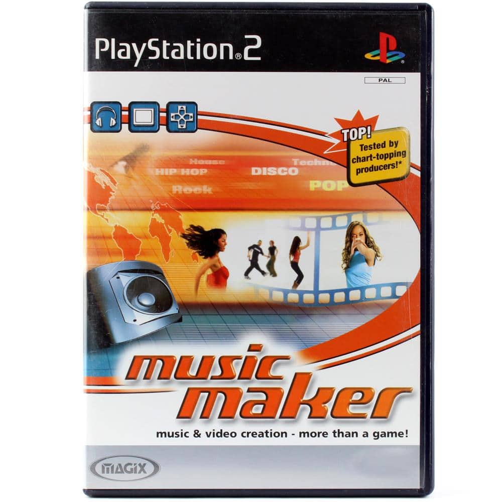 Magix Music Maker (PS2) - WTS Retro - Køb spillet her