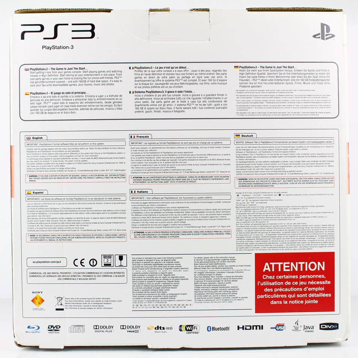 Sony Playstation 3 160GB Slim Konsol (PS3 - Boxed) - WTS Retro - Køb her