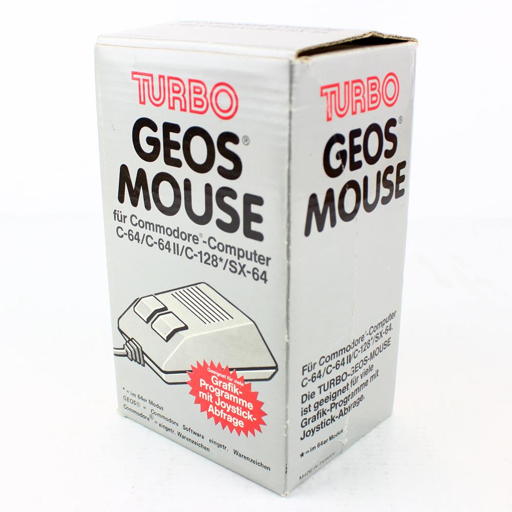Turbo GEOS Mouse til Commodore (Boxed) - WTS Retro