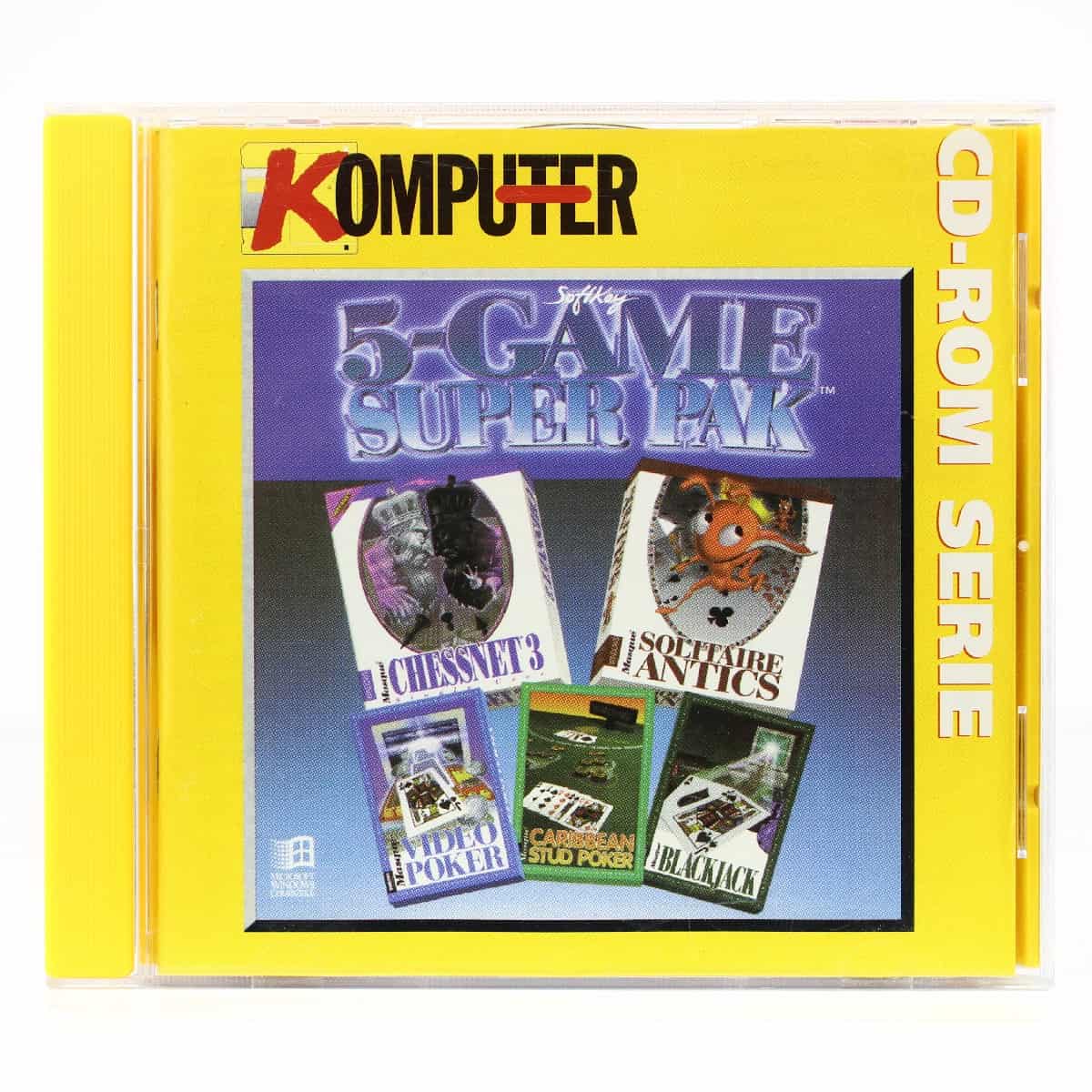 5-Game Super Pak (PC Jewelcase – Komputer for alle) - WTS Retro - Køb her
