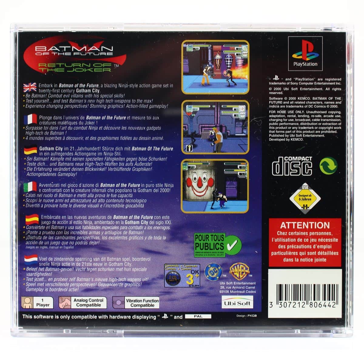 Batman of the Future: Return of the Joker (PS1) - WTS Retro - Køb ...
