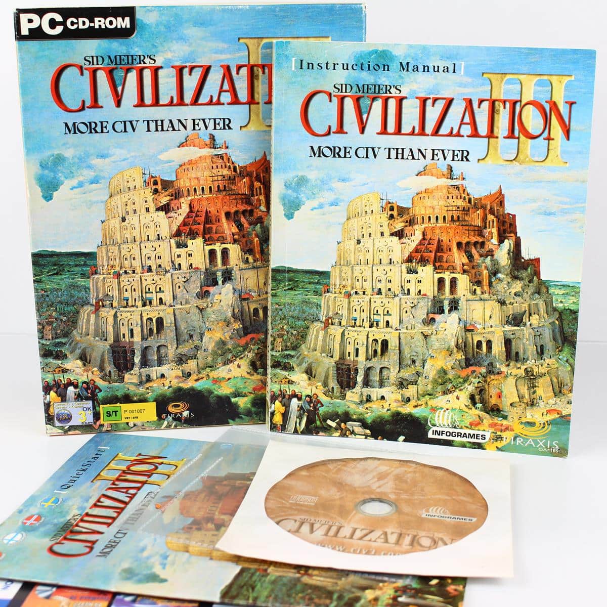 Sid Meier’s Civilization III (PC Big Box) - WTS Retro - Køb spillet her