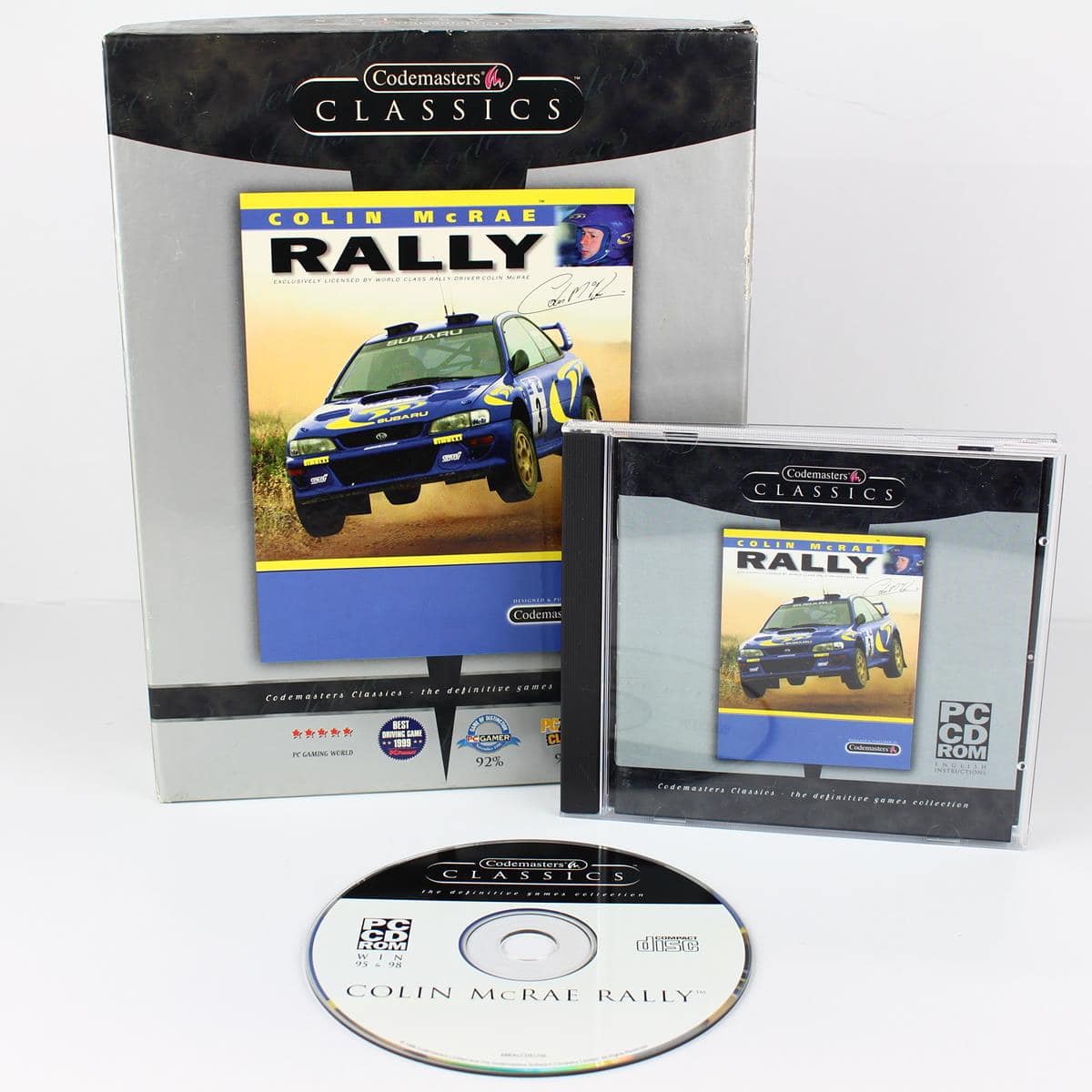 Colin McRae Rally (PC Big Box - Classics) - WTS Retro - Køb spillet her