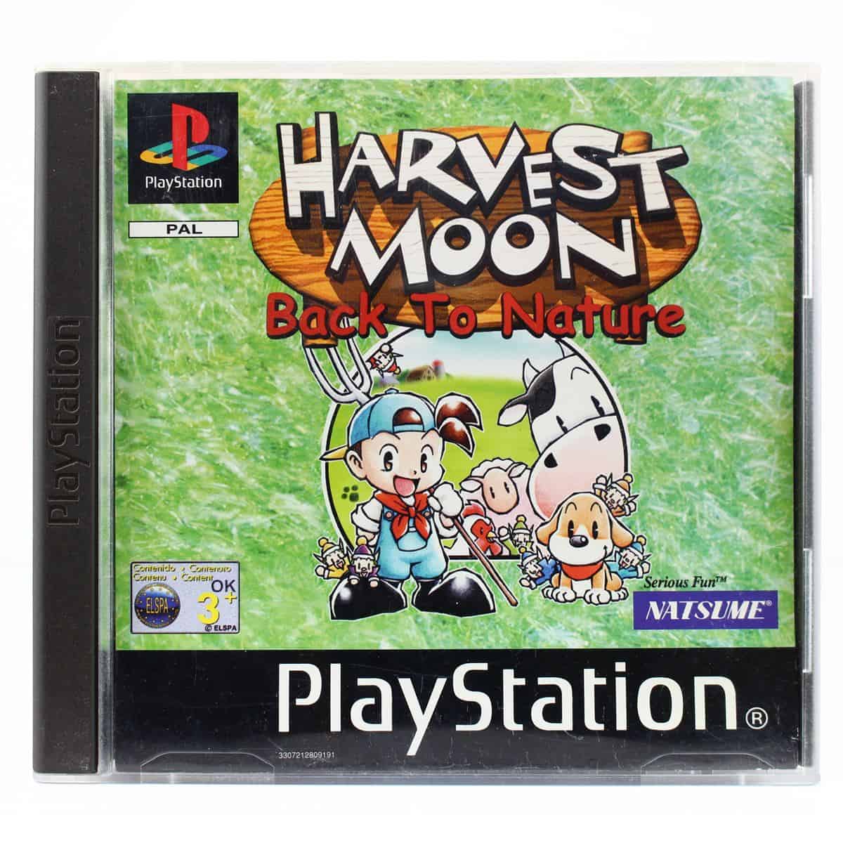 Harvest Moon: Back to Nature (PS1) - WTS Retro - Køb spillet her