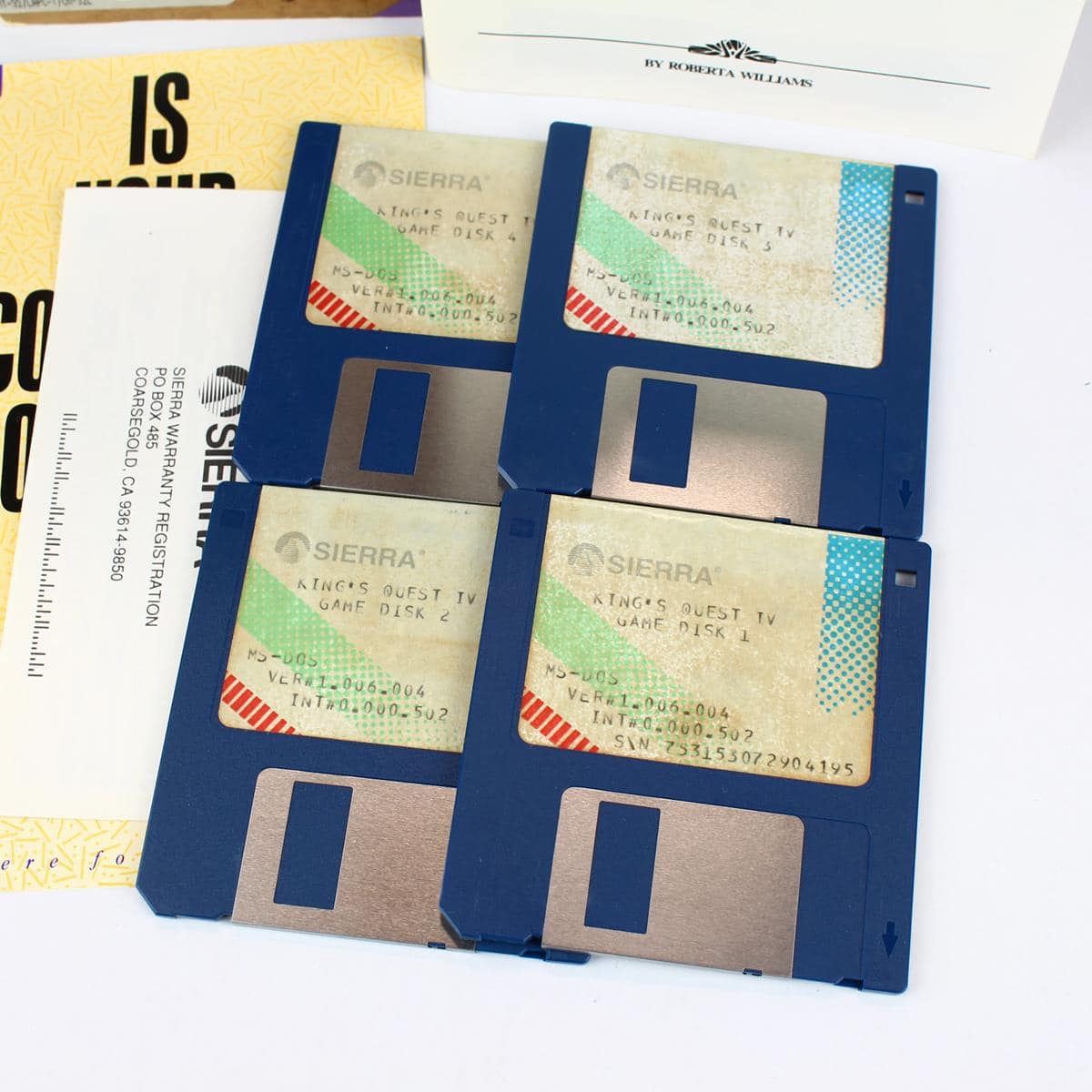King's Quest IV: The Perils of Rosella (PC Big Box) - WTS Retro - Køb ...