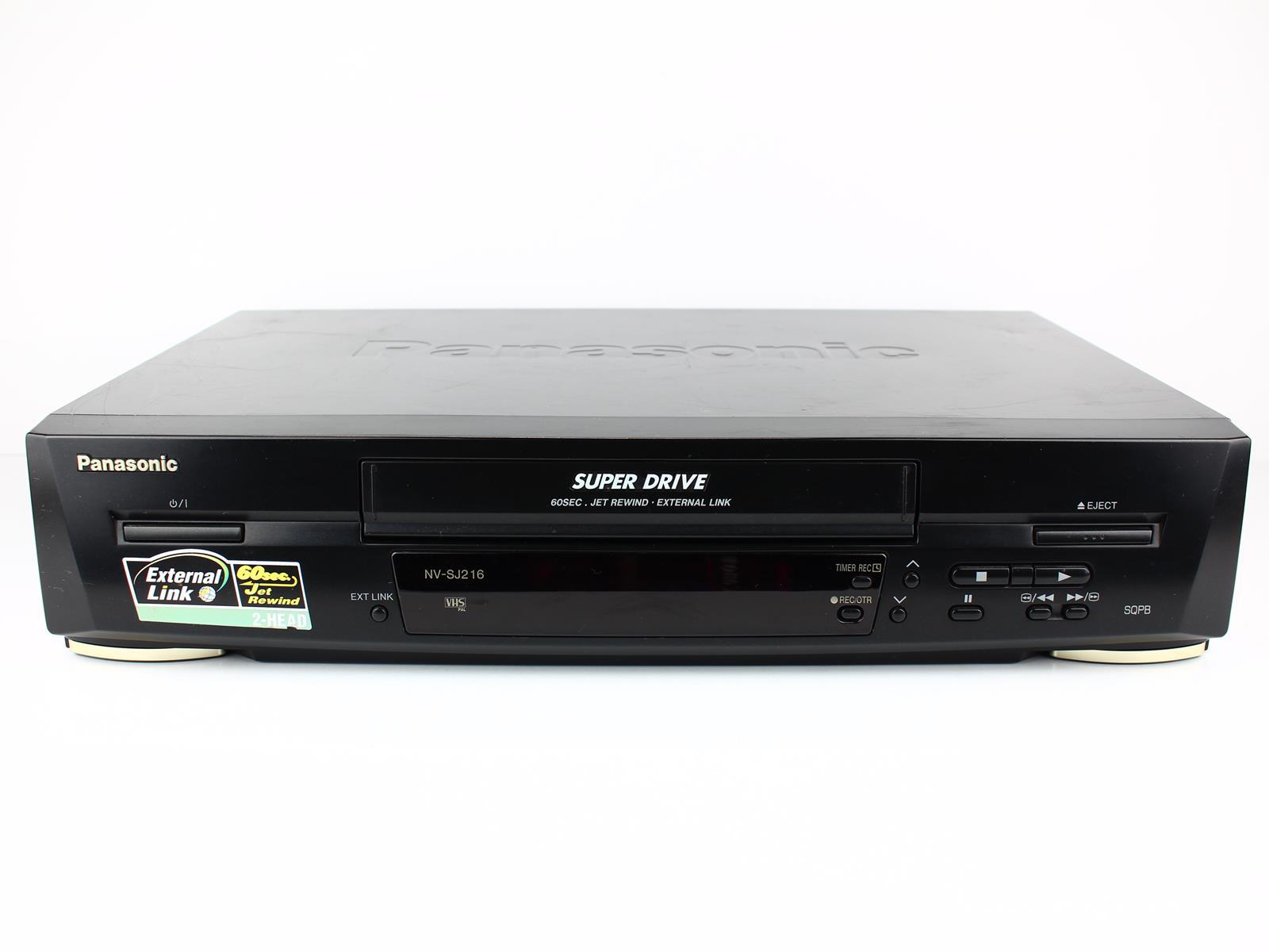 Panasonic NV-SJ216 VHS-afspiller u. fjernbetjening - WTS Retro