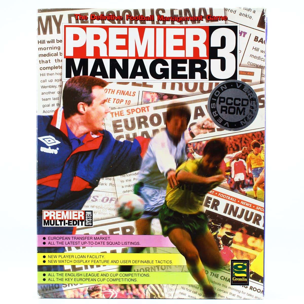 Premier Manager 3 (PC Big Box) - WTS Retro - Køb her