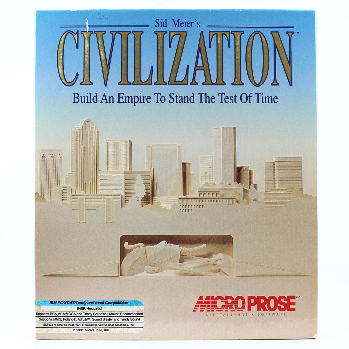Sid Meier’s Civilization (PC Big Box) - WTS Retro - Køb spillet her