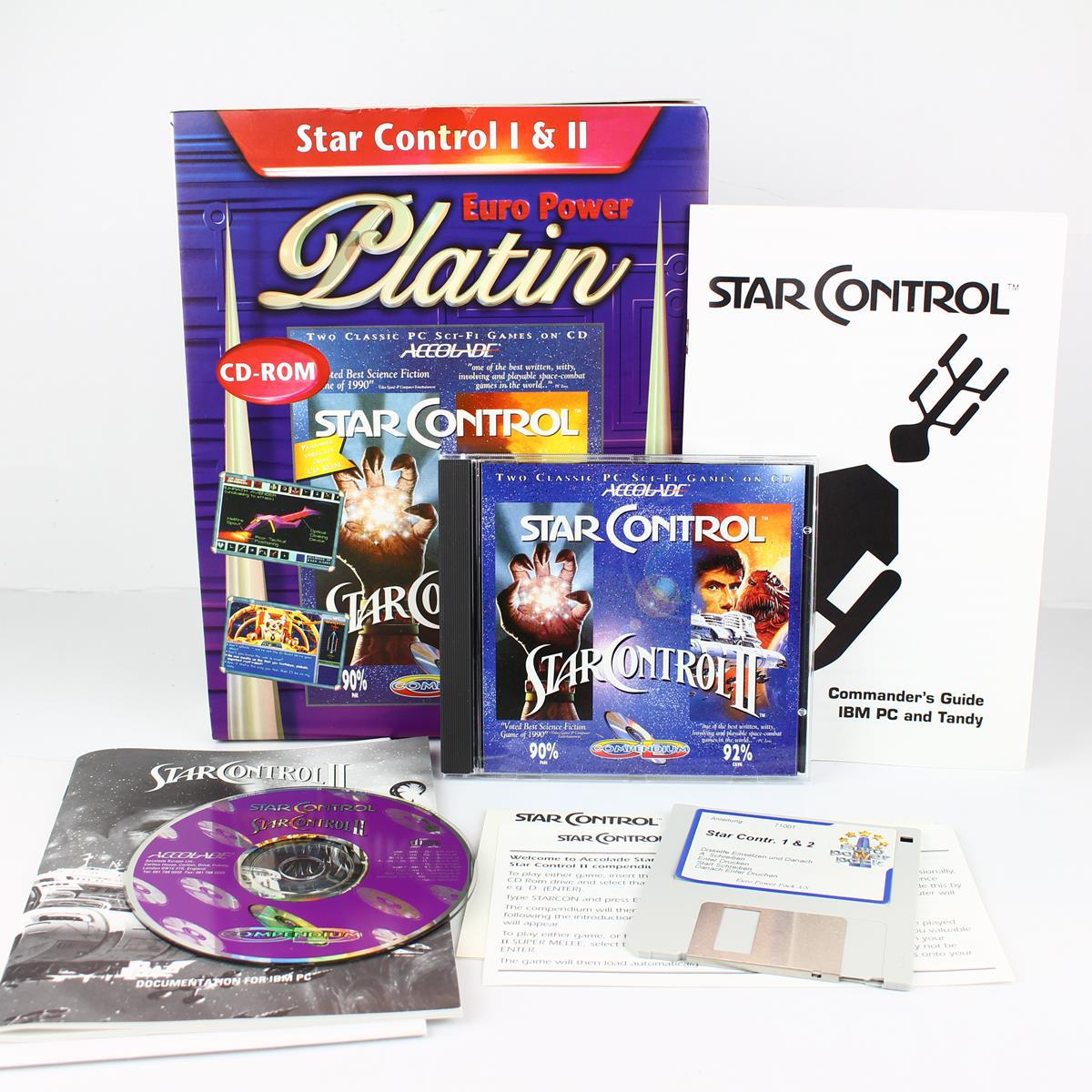 Star Control I & II (PC Big Box, Euro Power Pack) - WTS Retro - Køb her