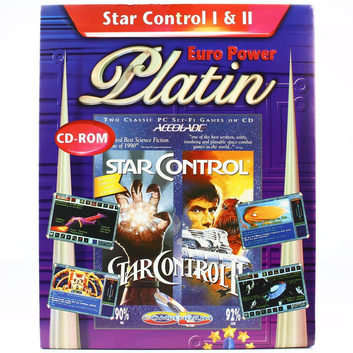 Star Control I & II (PC Big Box, Euro Power Pack) - WTS Retro - Køb her
