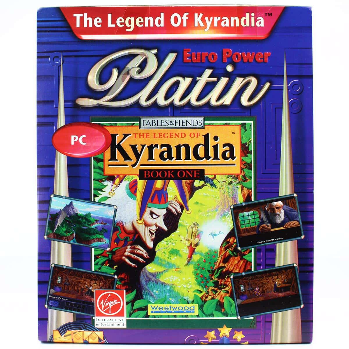 The Legend of Kyrandia - Book One (PC Big Box, Euro Power Pack) - WTS ...