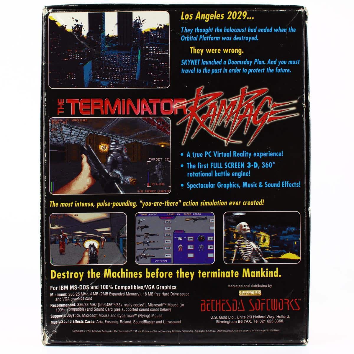 The Terminator: Rampage (PC Big Box) - WTS Retro - Køb spillet her