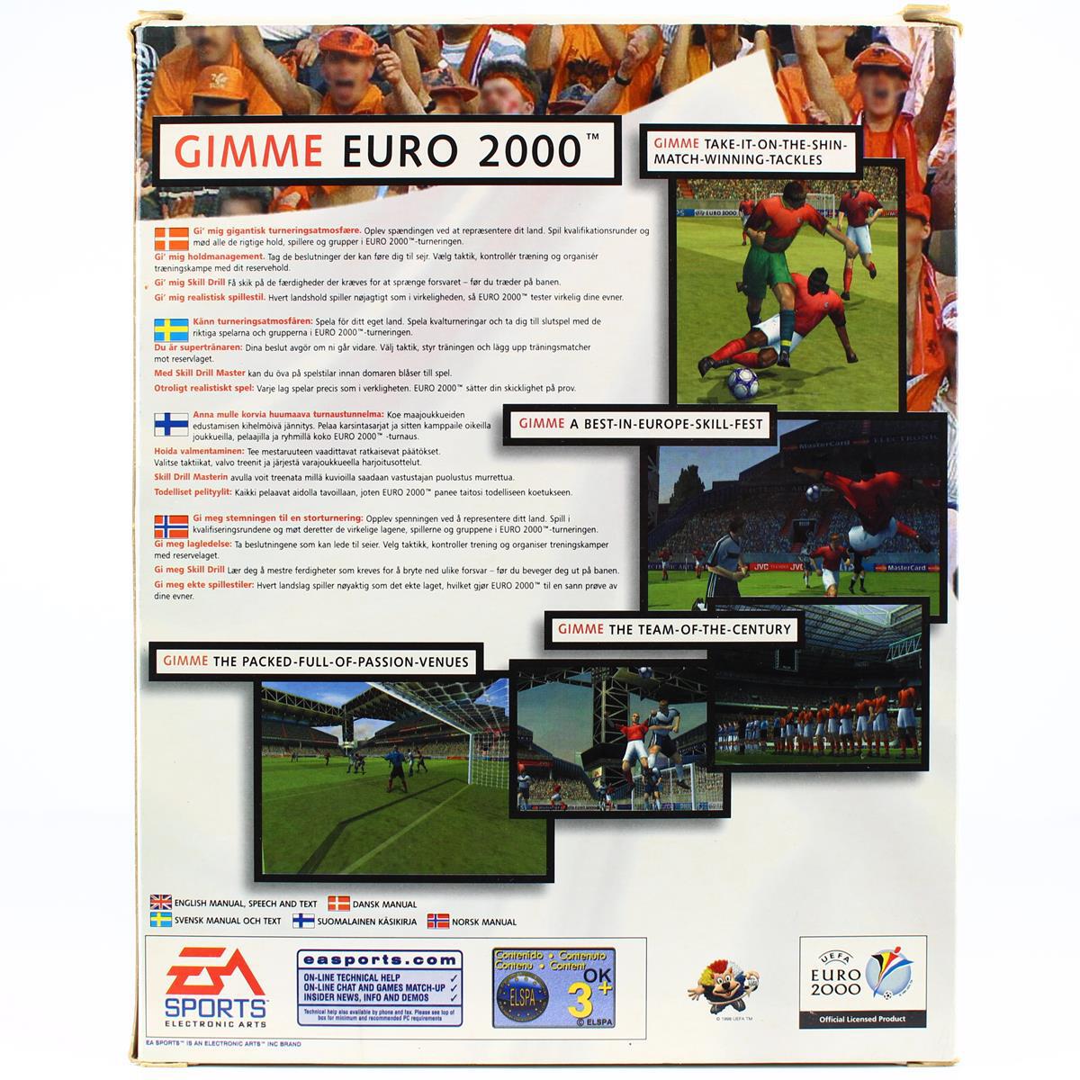 UEFA Euro 2000 (PC Big Box) - WTS Retro - Køb her