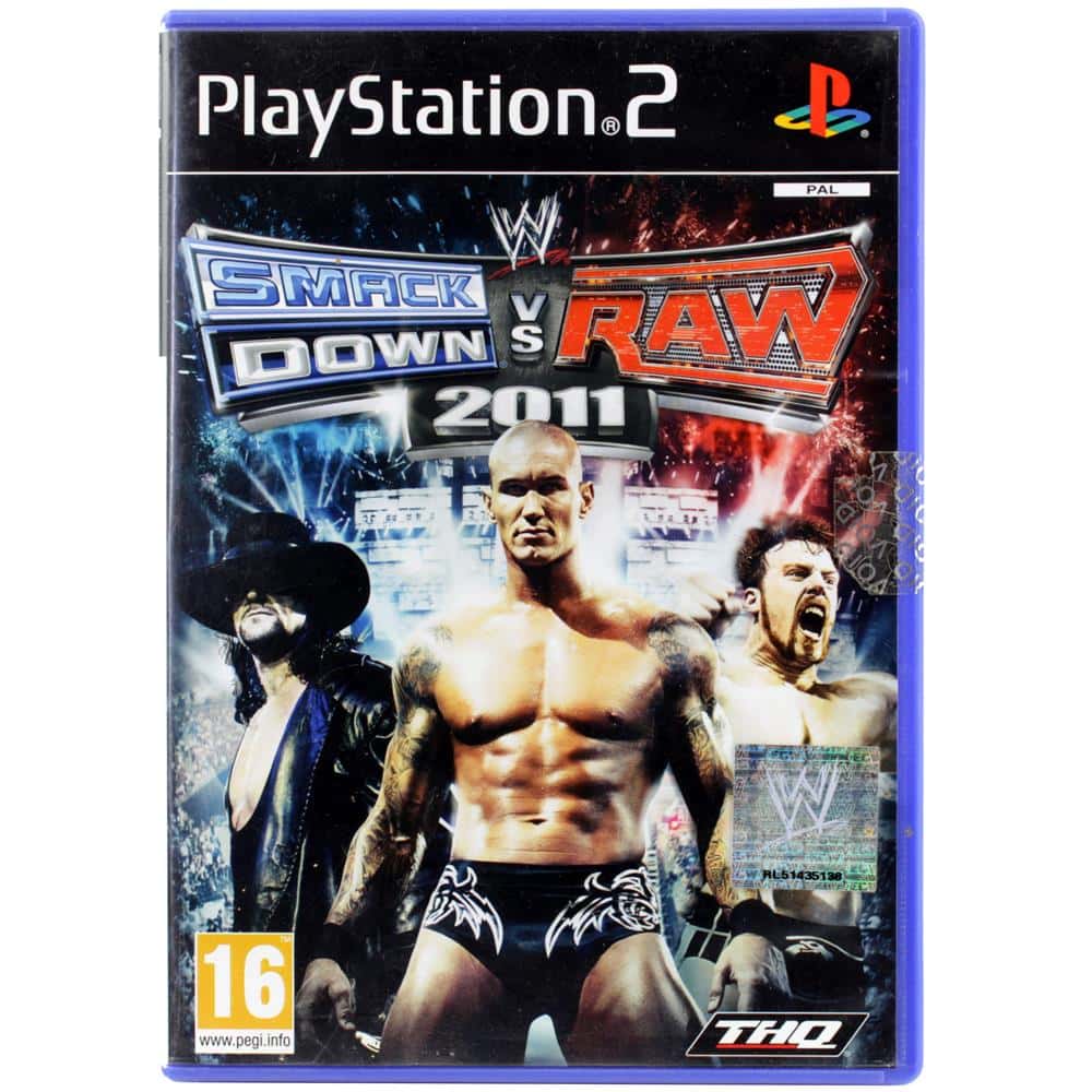 WWE Smackdown vs. Raw 2011 (PS2) - Brugt - WTS Retro - Køb her