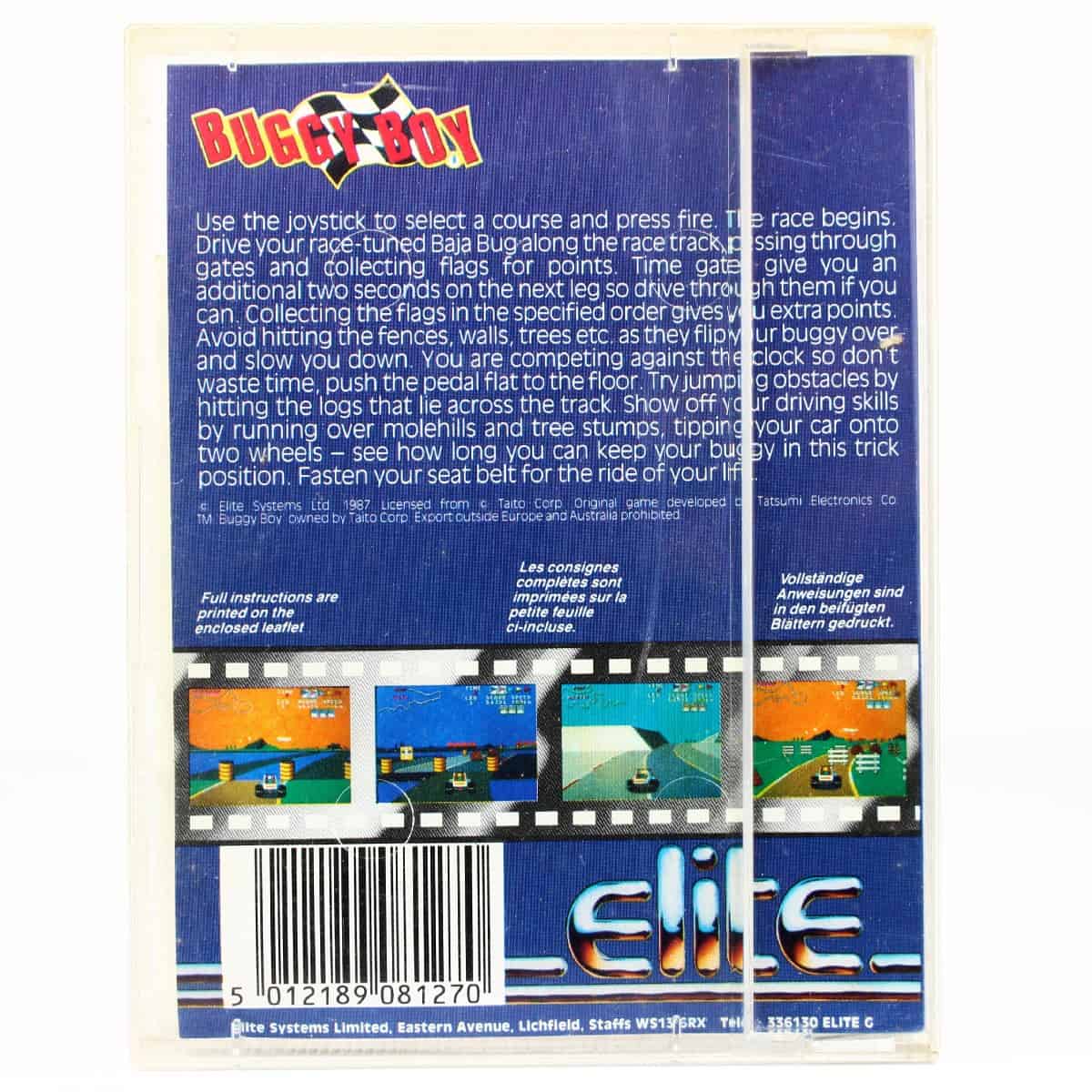 Buggy Boy (Atari ST) - WTS Retro - Køb spillet her