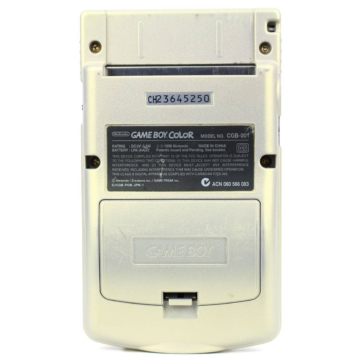 Game Boy Color (Gold and Silver Pikachu Edition) - WTS Retro - Køb her