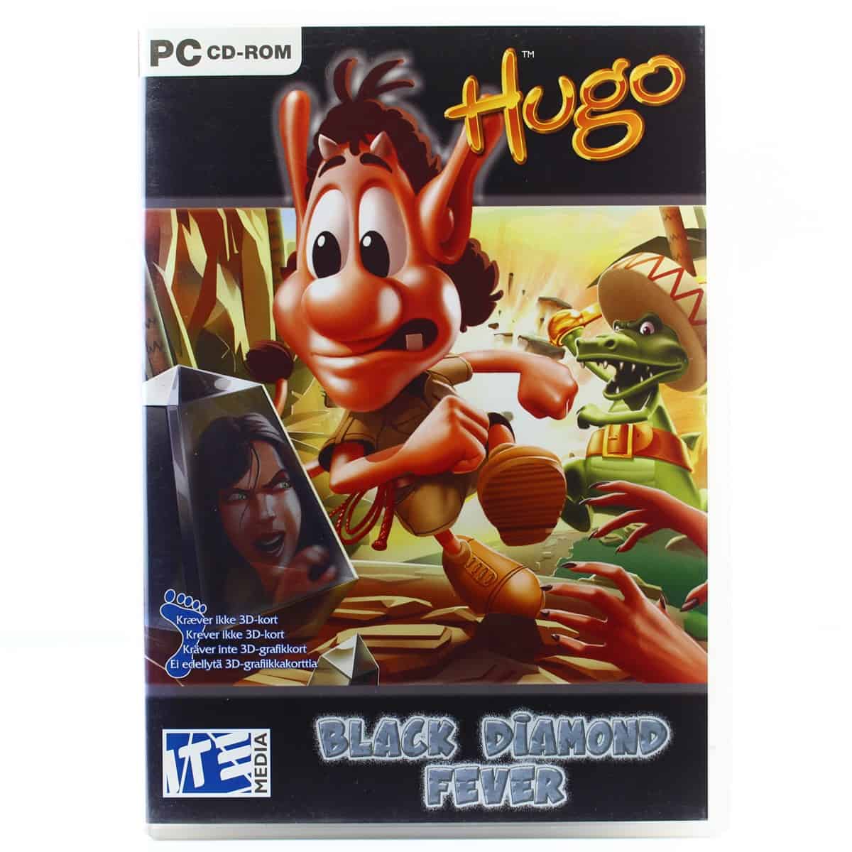 Hugo: Black Diamond Fever (PC) - WTS Retro - Køb spillet her