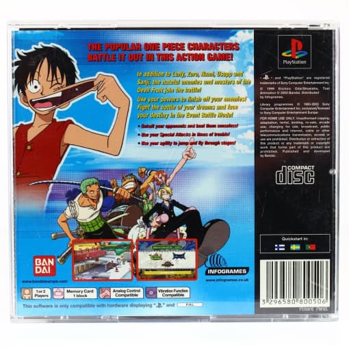 One Piece: Grand Battle! (PS1) - WTS Retro - Køb spillet her