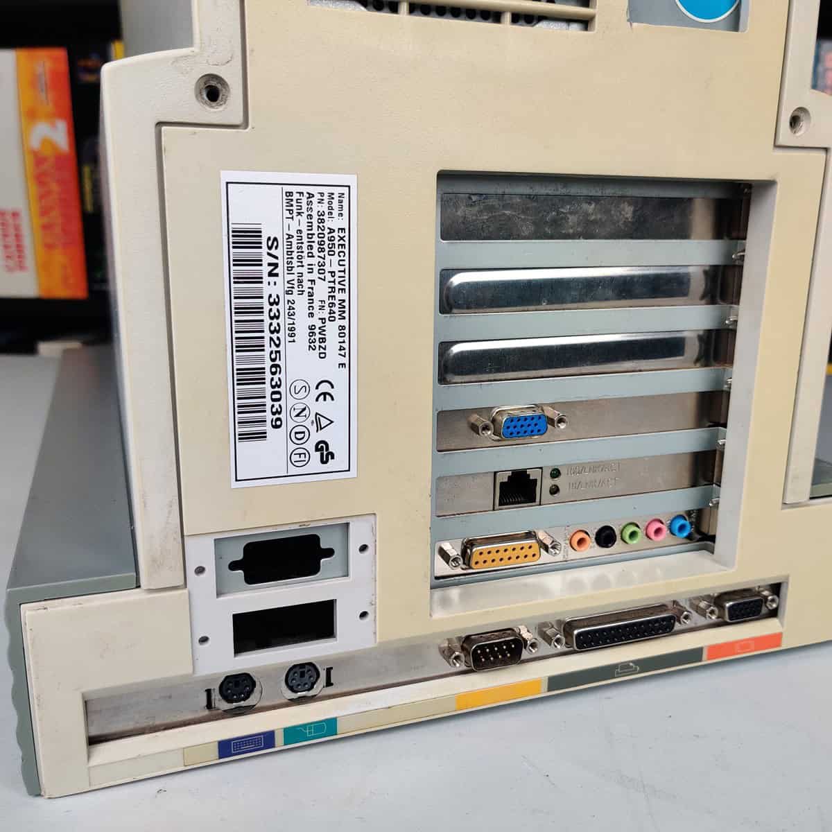 Packard Bell A950-PTRE6640 (Pentium 133MHz, 16MB Ram, 4.3GB HDD, Win95)