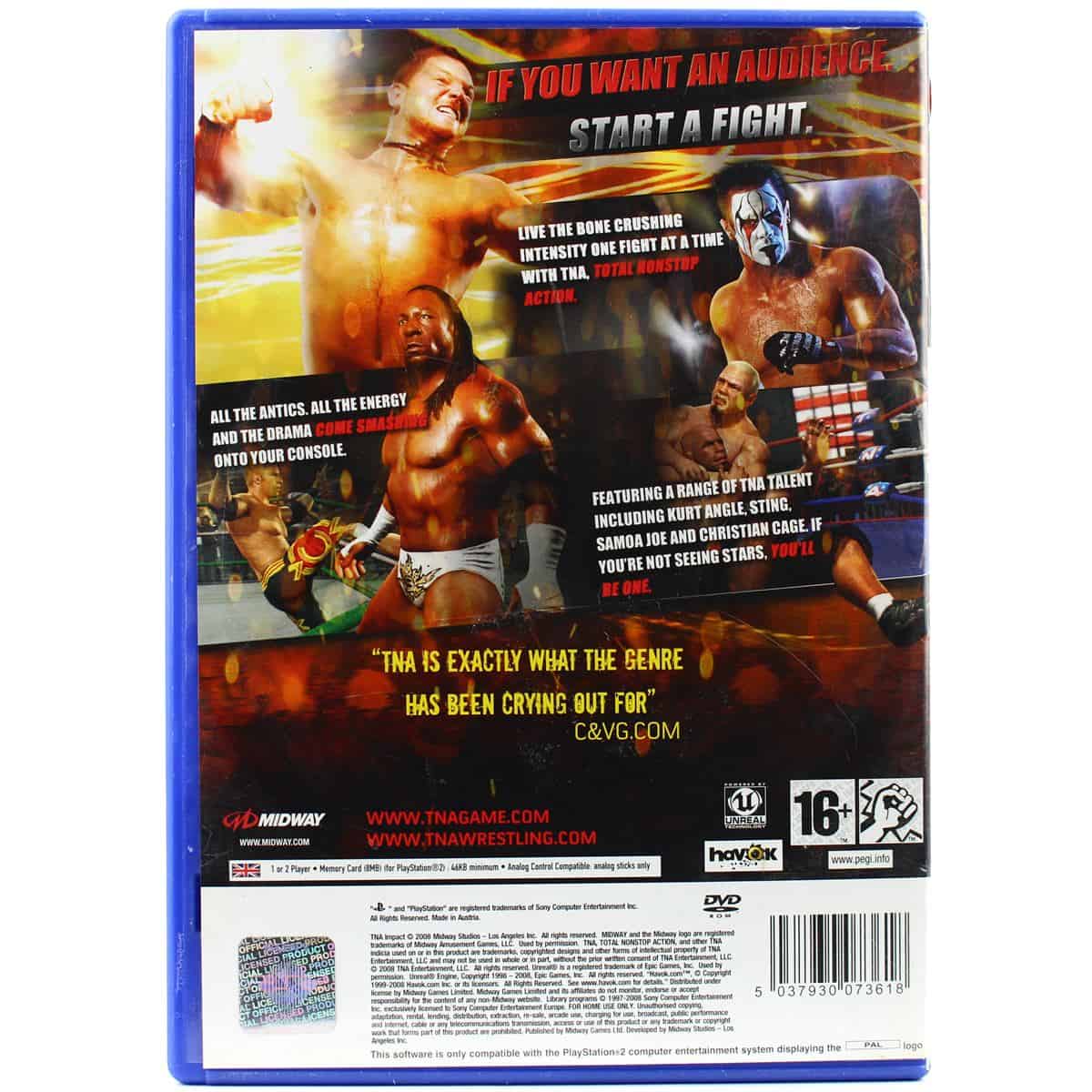 TNA Impact! (PS2) - WTS Retro - Køb spillet her