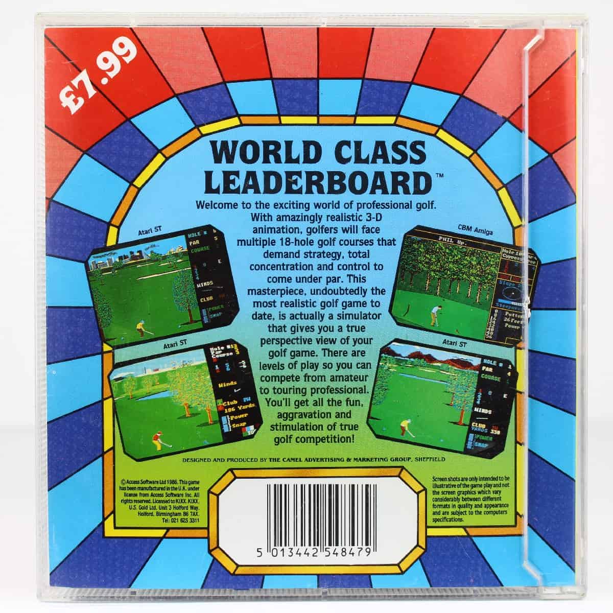 World Class Leader Board (Atari ST - Kixx) - WTS Retro - Køb spillet her
