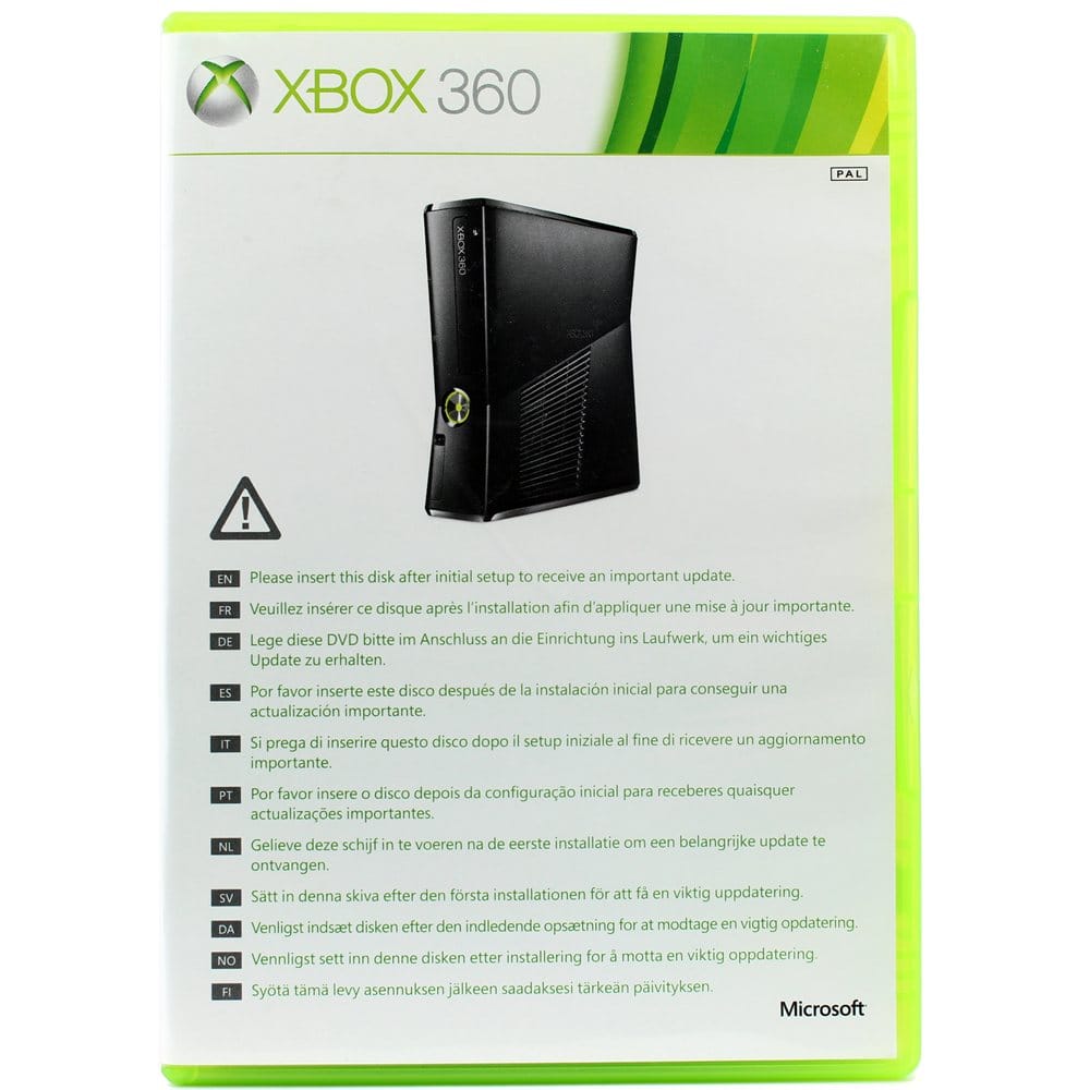 Xbox 360 Update Disc - WTS Retro - Køb her