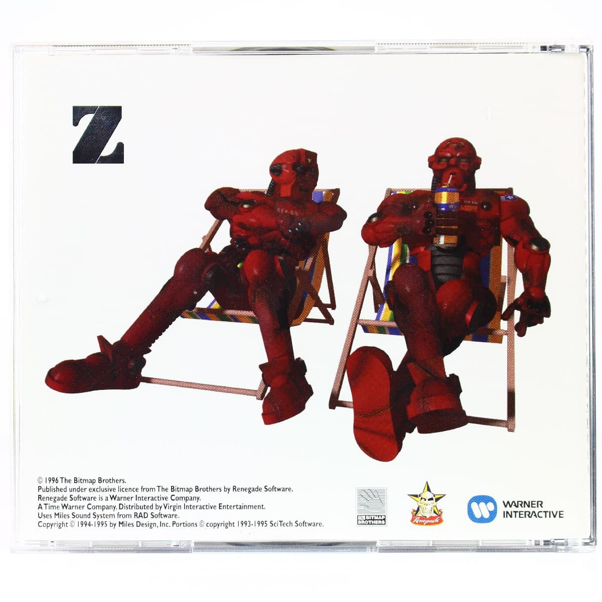 Z (PC Jewelcase, 1996, Bitmap Brothers) - WTS Retro - Køb her