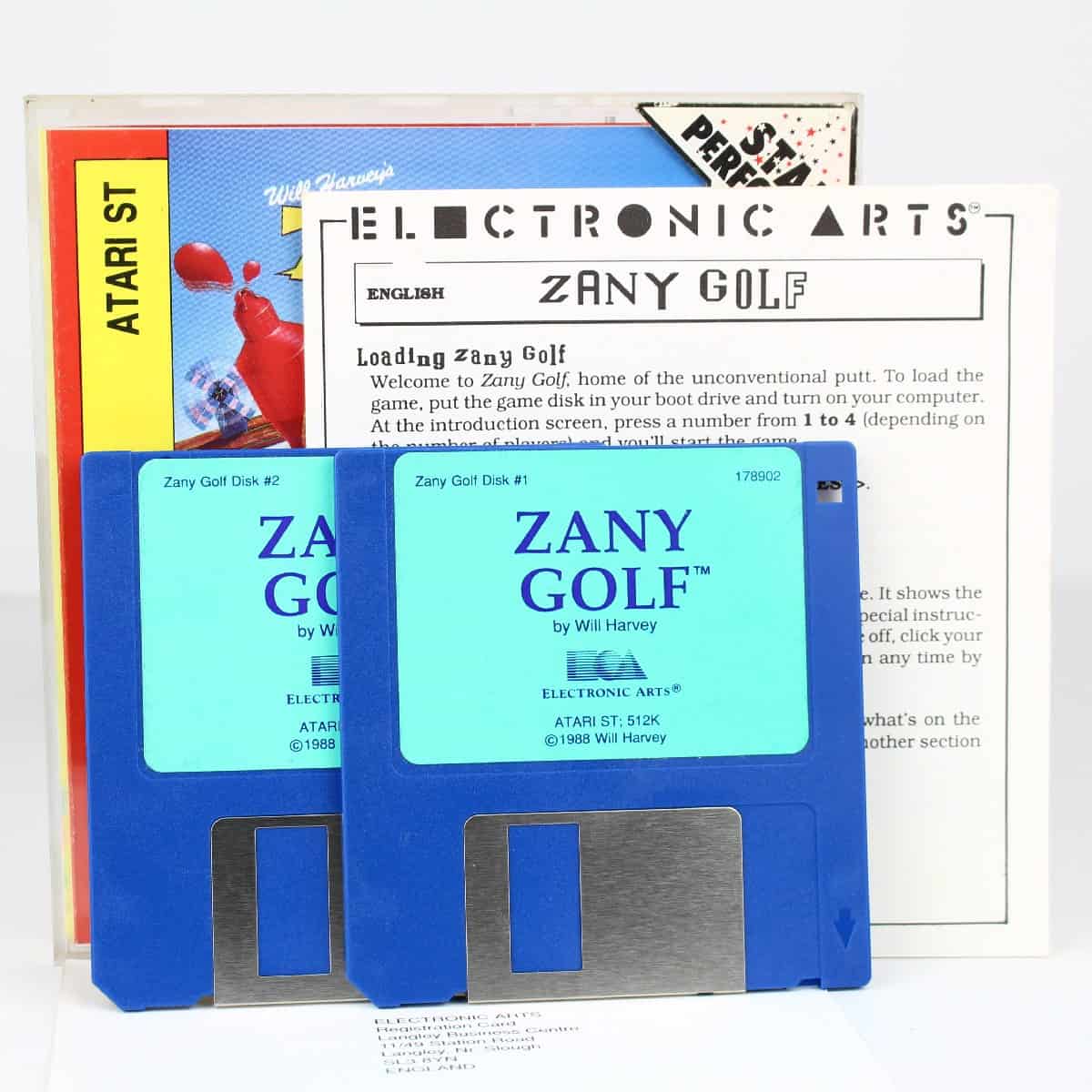 Zany Golf (Atari ST) - WTS Retro - Køb spillet her